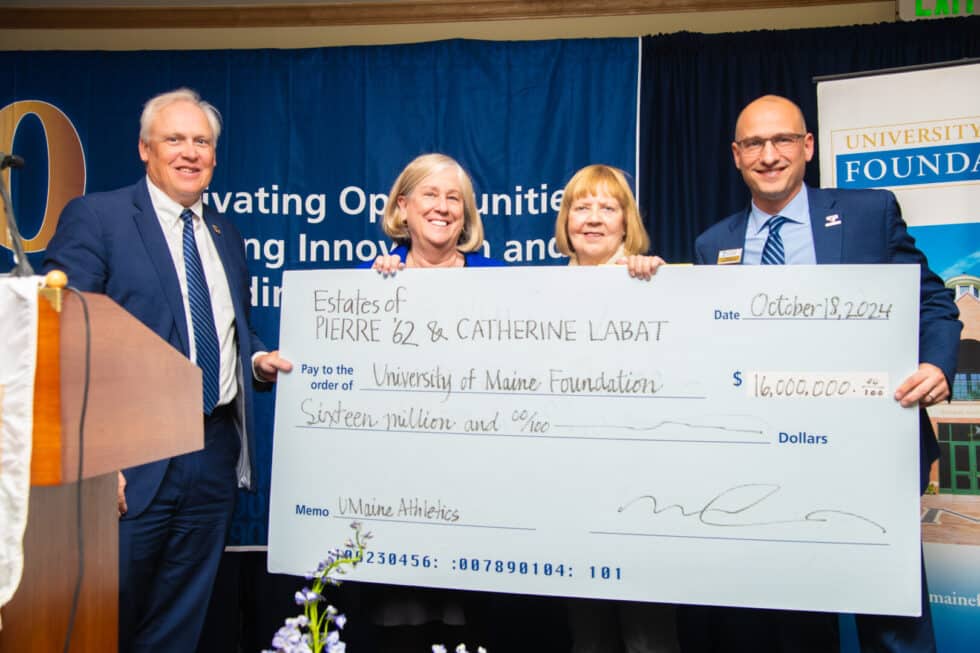 UMaine Athletics Receives Record-Setting Estate Gift - University of ...